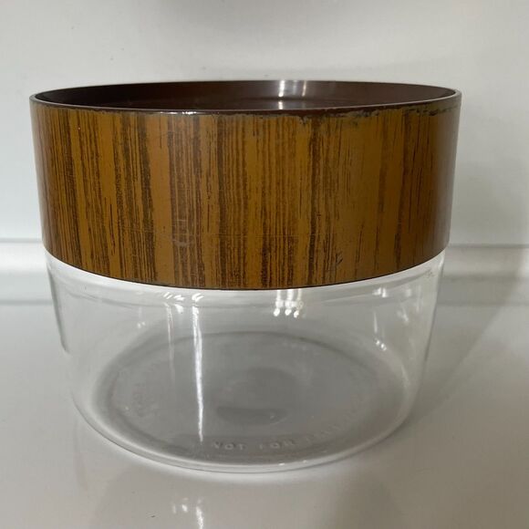 Pyrex | Kitchen | Pyrex Store N See Canister Twist Off Faux Wood Lid ...